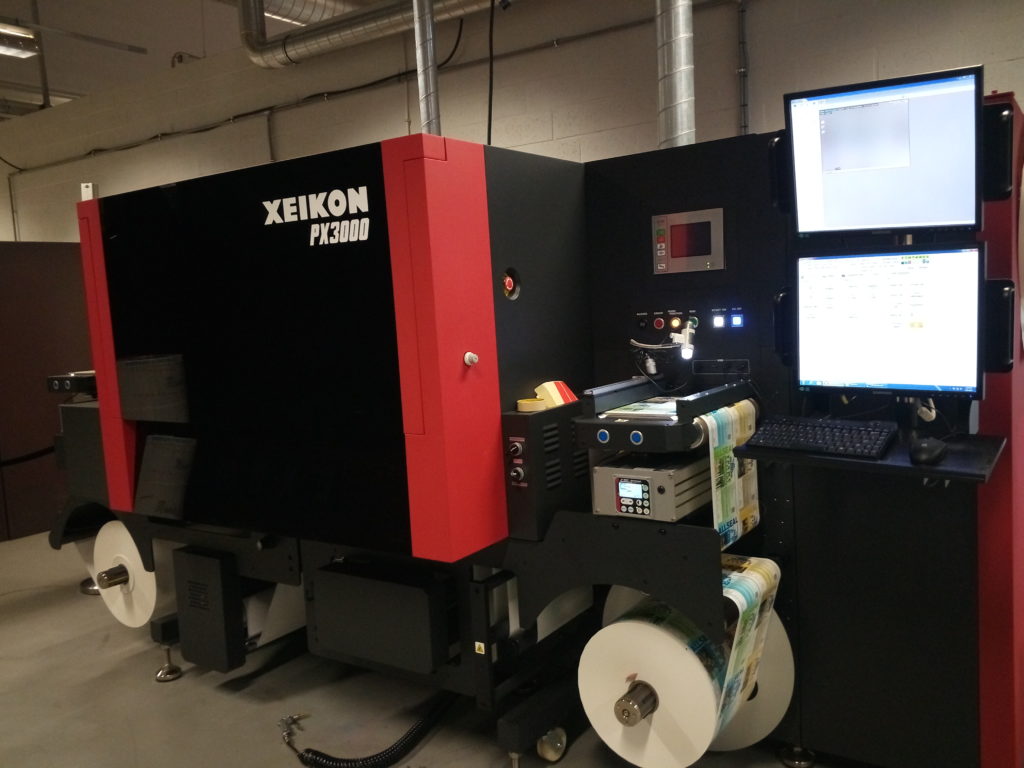 The Xeikon PX3000 made its debut at Xeikon Café 2017 - THE PACKMAN