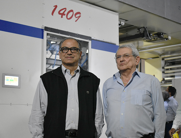 Uflex launches first Made-in-India 8-color gearless CI flexo press ...