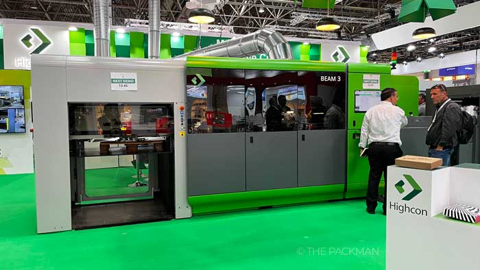 Highcon unveils Beam 3 digital die-cutting machine and Beam Writer at ...
