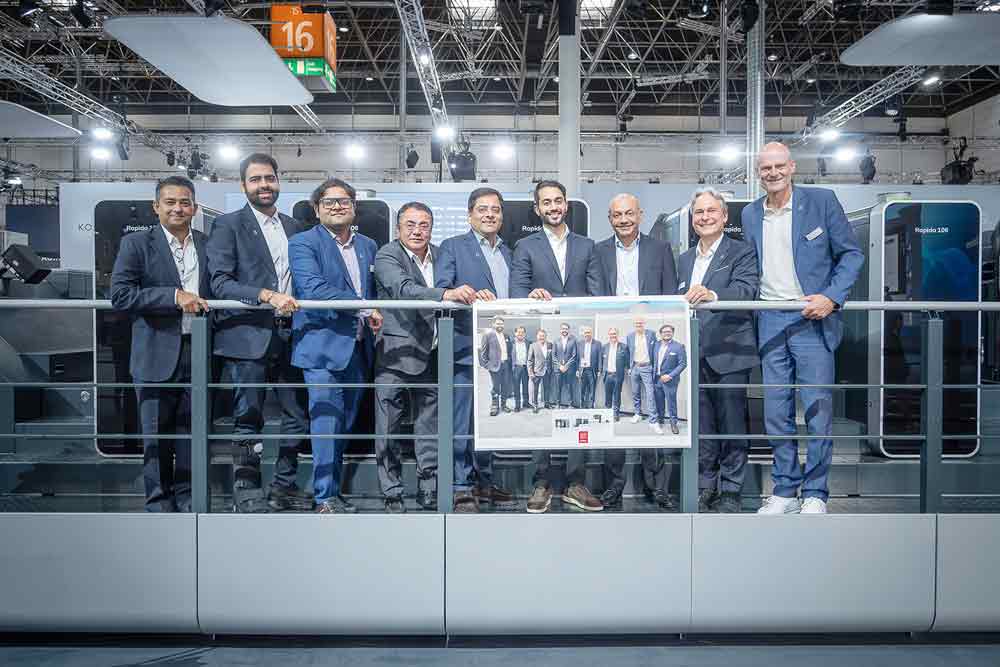 TCPL places order for 7-color Rapida 106 plus double coater press at ...