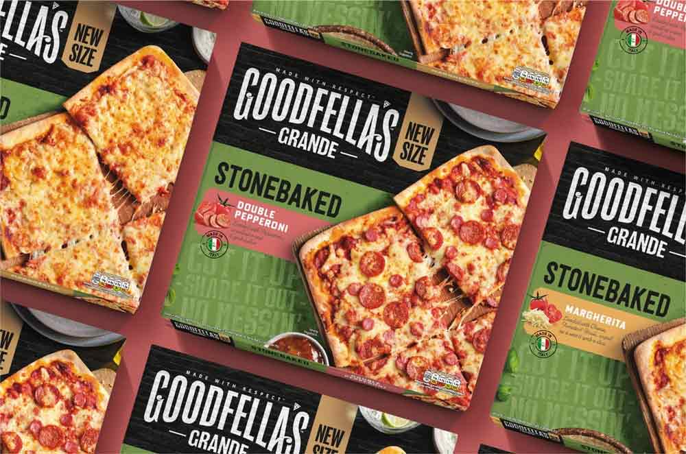 Sun Branding designs vibrant packaging for Goodfella’s Grande pizza ...