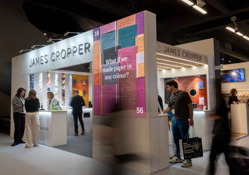 James Cropper unveils Rydal Eco White at PCD Milan - THE PACKMAN