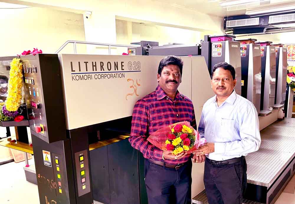 Hyderabad’s Sphoorthi Printers to double production with new Komori ...